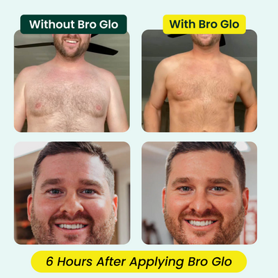 Bro Glo Men's Self Tanner Bundle