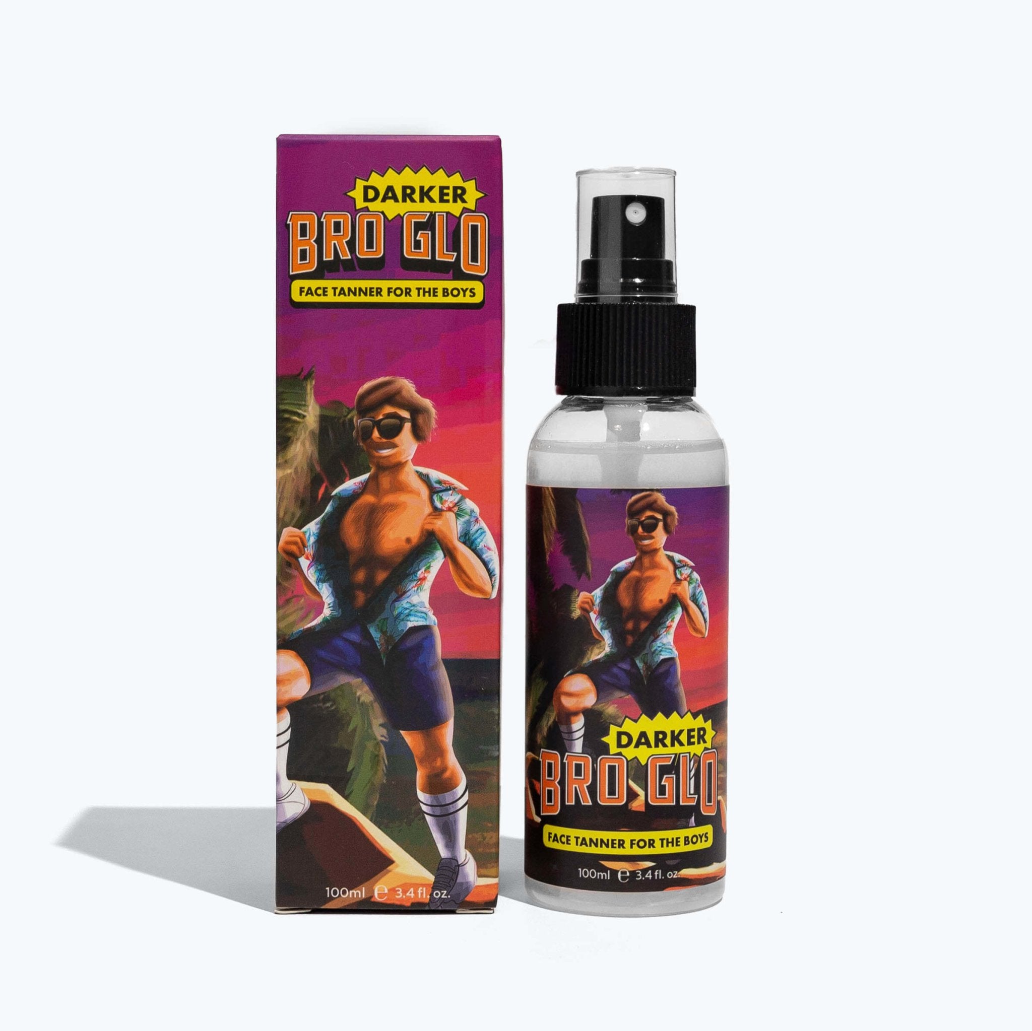 Bro Glo Sunless Face Tanner for Men